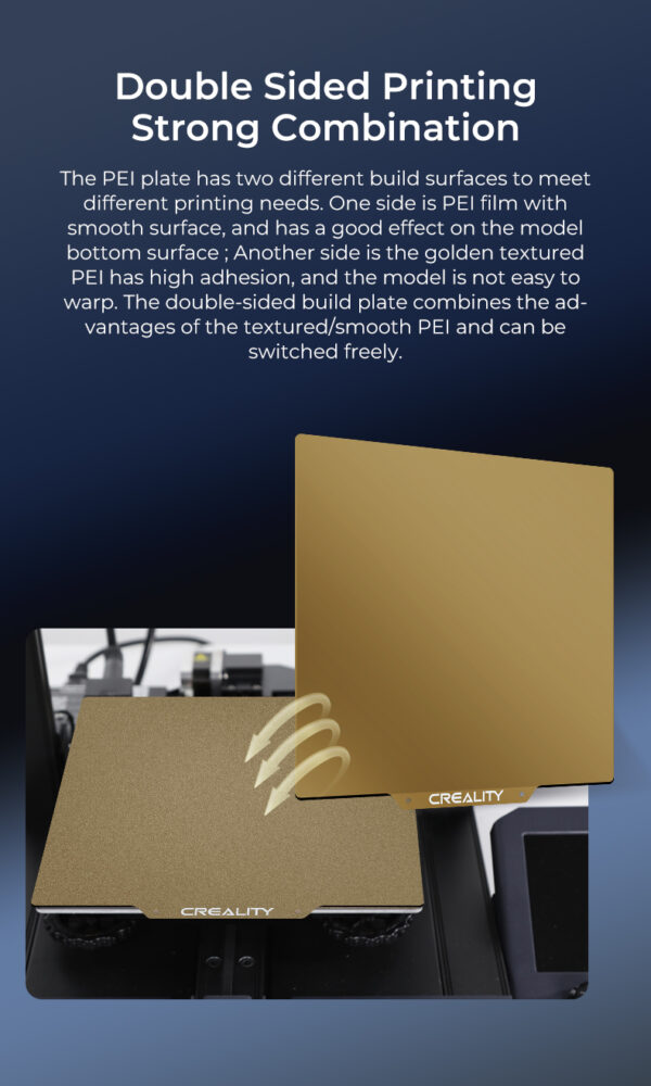 Creality Double-Sided Golden PEI Printing Plate 235*235mm - DC 3D Printers