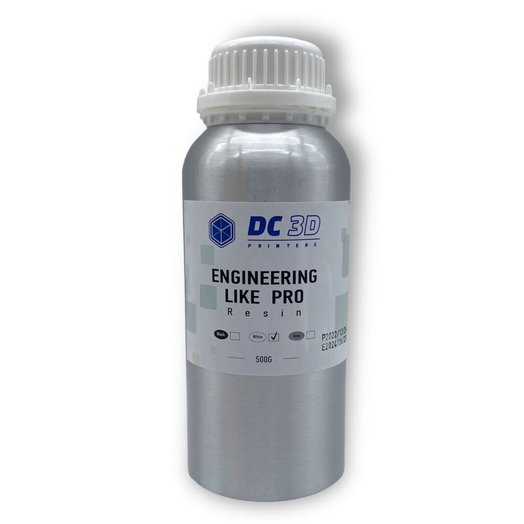 DC 3D UV Resin - Engineering Like Pro - White - 500g - DC 3D Printers